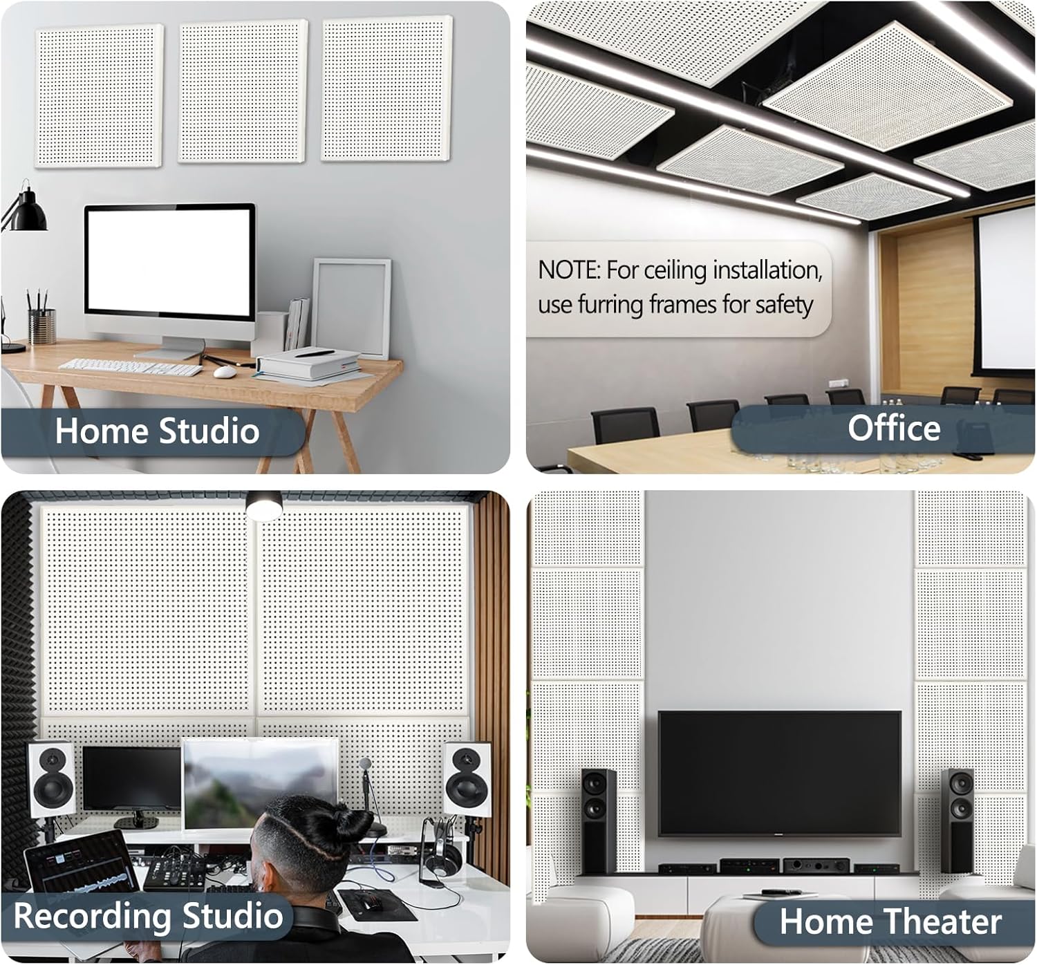 Perforated metal acoustic panels – Hebei Baima Wire Mesh Manufacturing ...